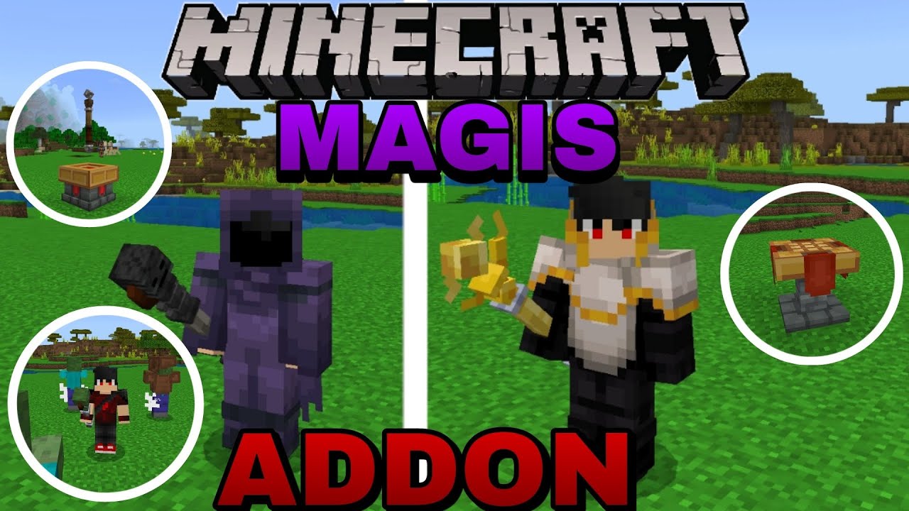 🔥Esse Addon e Sensacional!!! Magis Addon para o Minecraft Bedrock 1.19🔥 ...