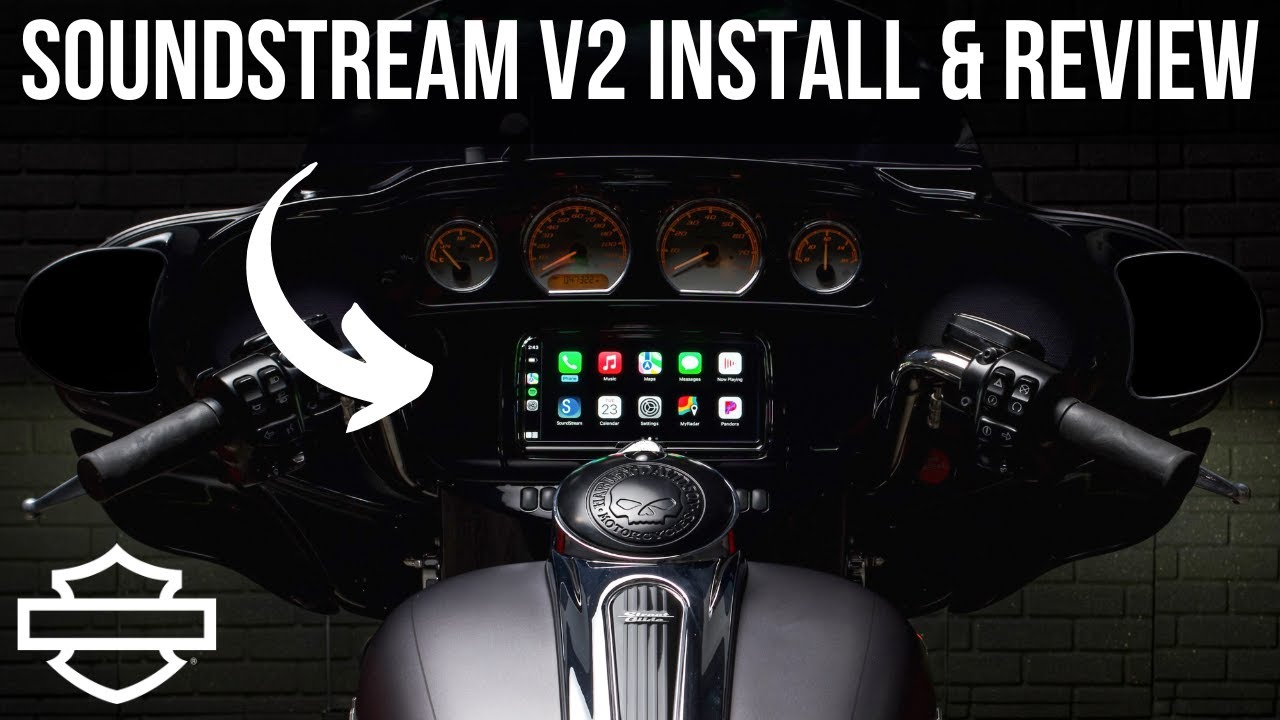 Soundstream V2 Head Unit Installation & Review | 2014+ Harley-Davidson ...