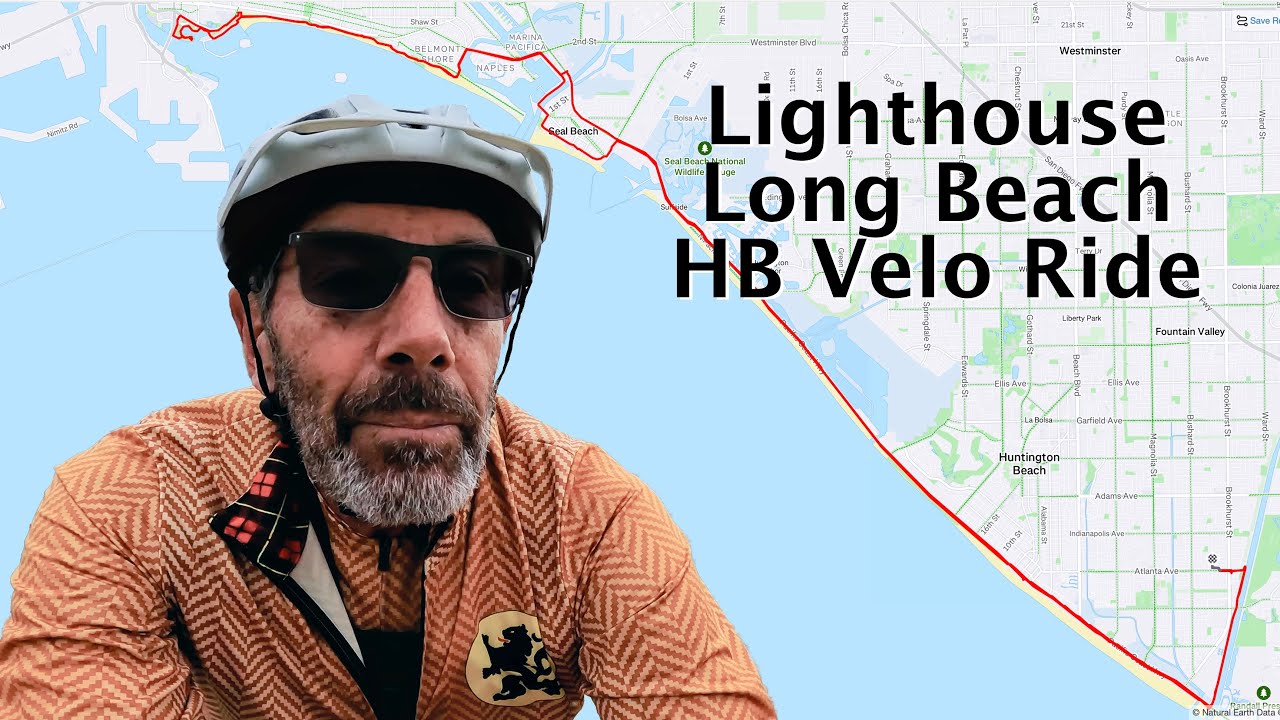 Long Beach Lighthouse Ride 4K - YouTube