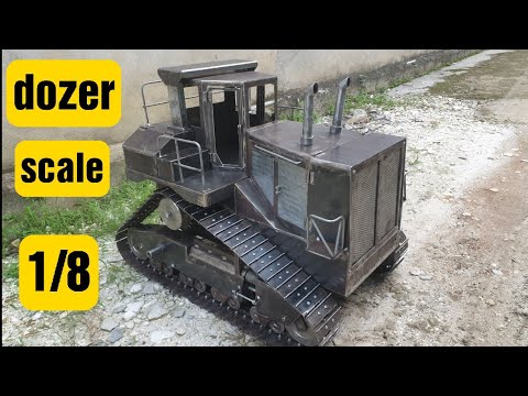 Homemade dozer scale 1/8, Caterpillar D11, part 3 | rc action homemade ...