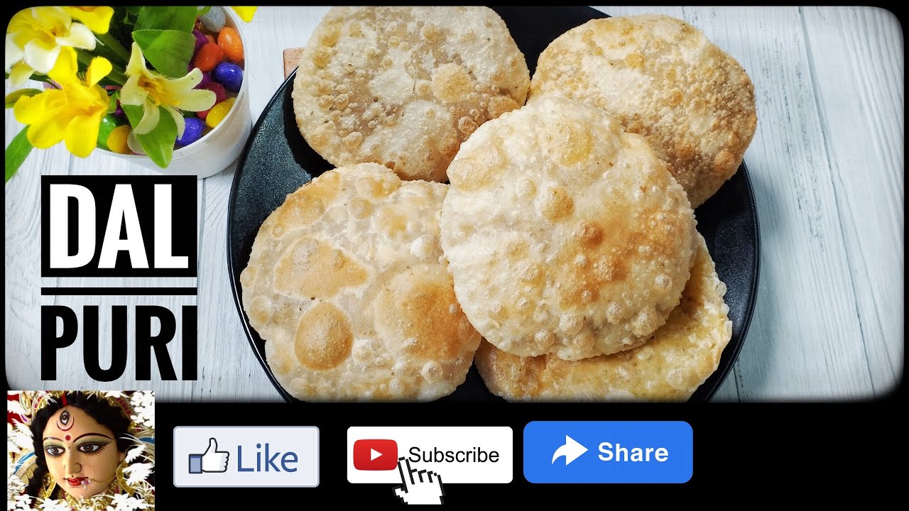 Dal Puri Recipe in Bengali Style | Moong Dal Puri Recipe Bengali | # ...