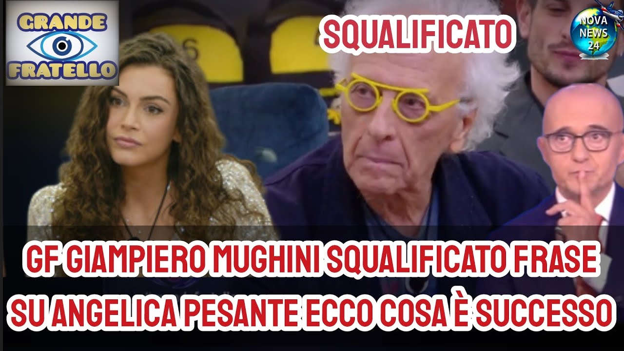 GF Colpo di scena Giampiero Mughini Squalificato ecco cosa è successo e ...