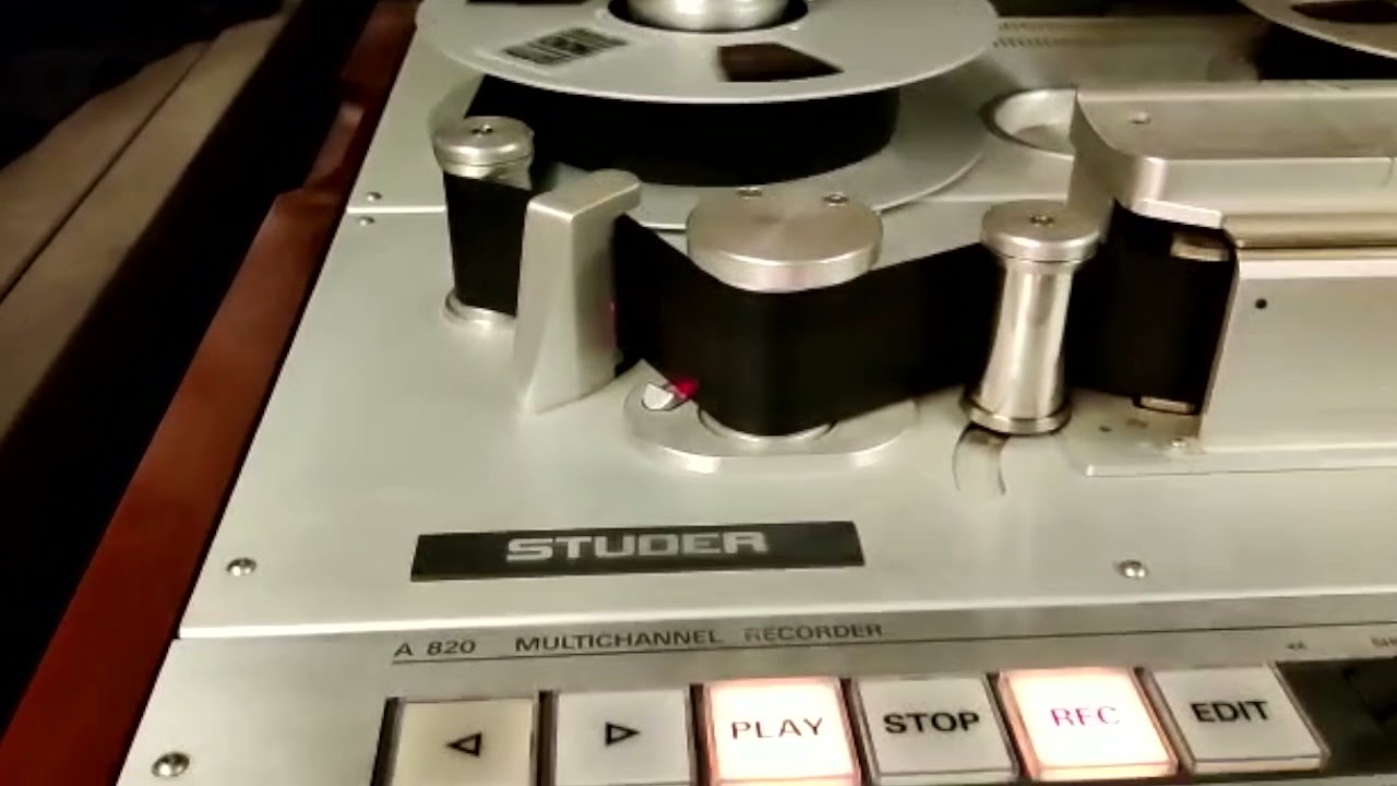 Studer A820 - YouTube