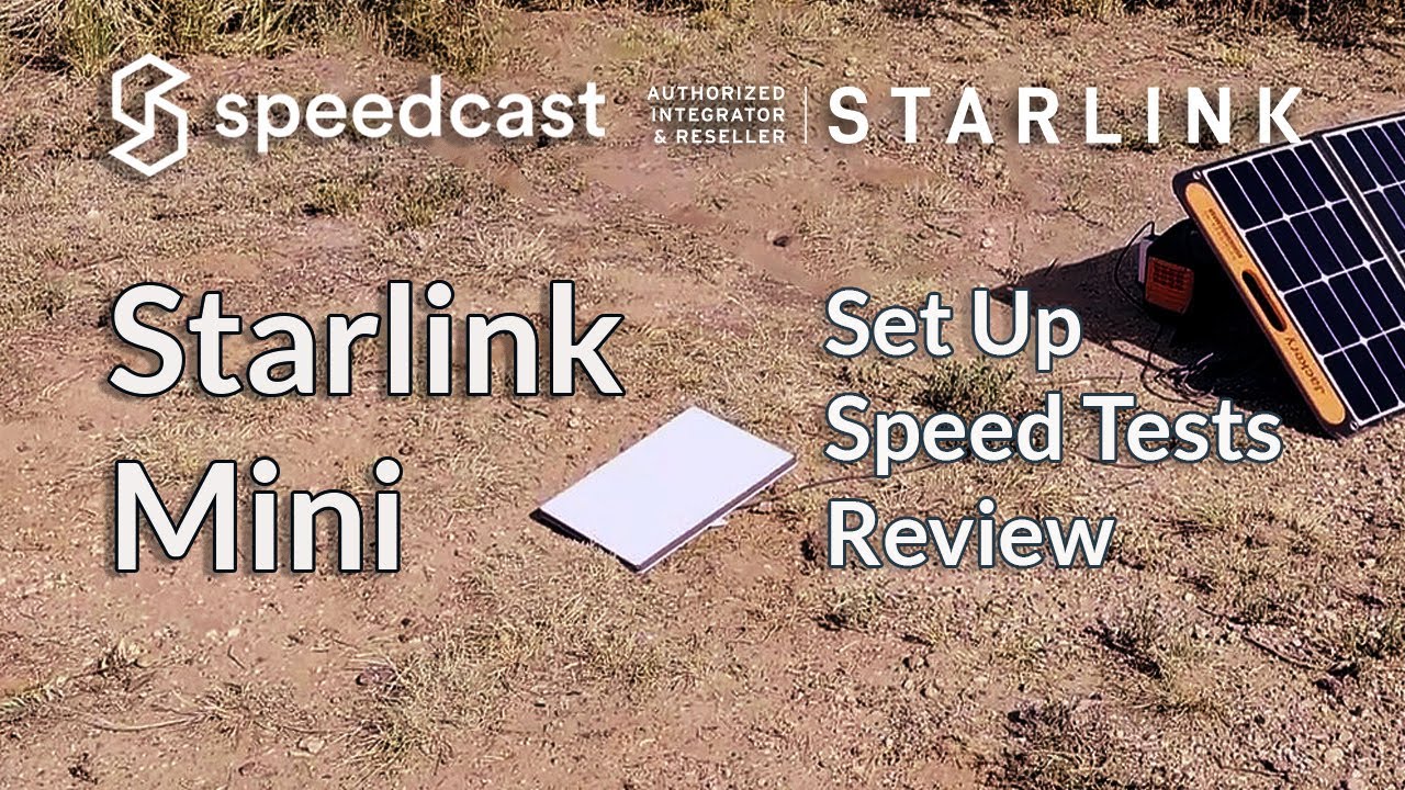 Starlink Mini Set Up, Speed Tests and Review | Starlink Authorized ...