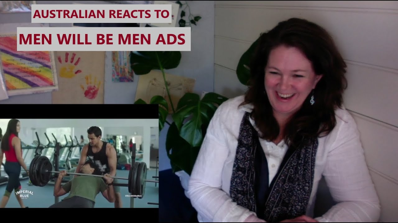 Australian Reacts To Men Will Be Men Ads - YouTube
