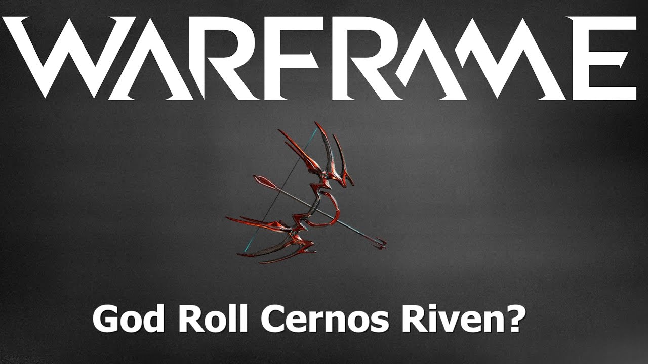 God Roll Cernos Riven? - YouTube