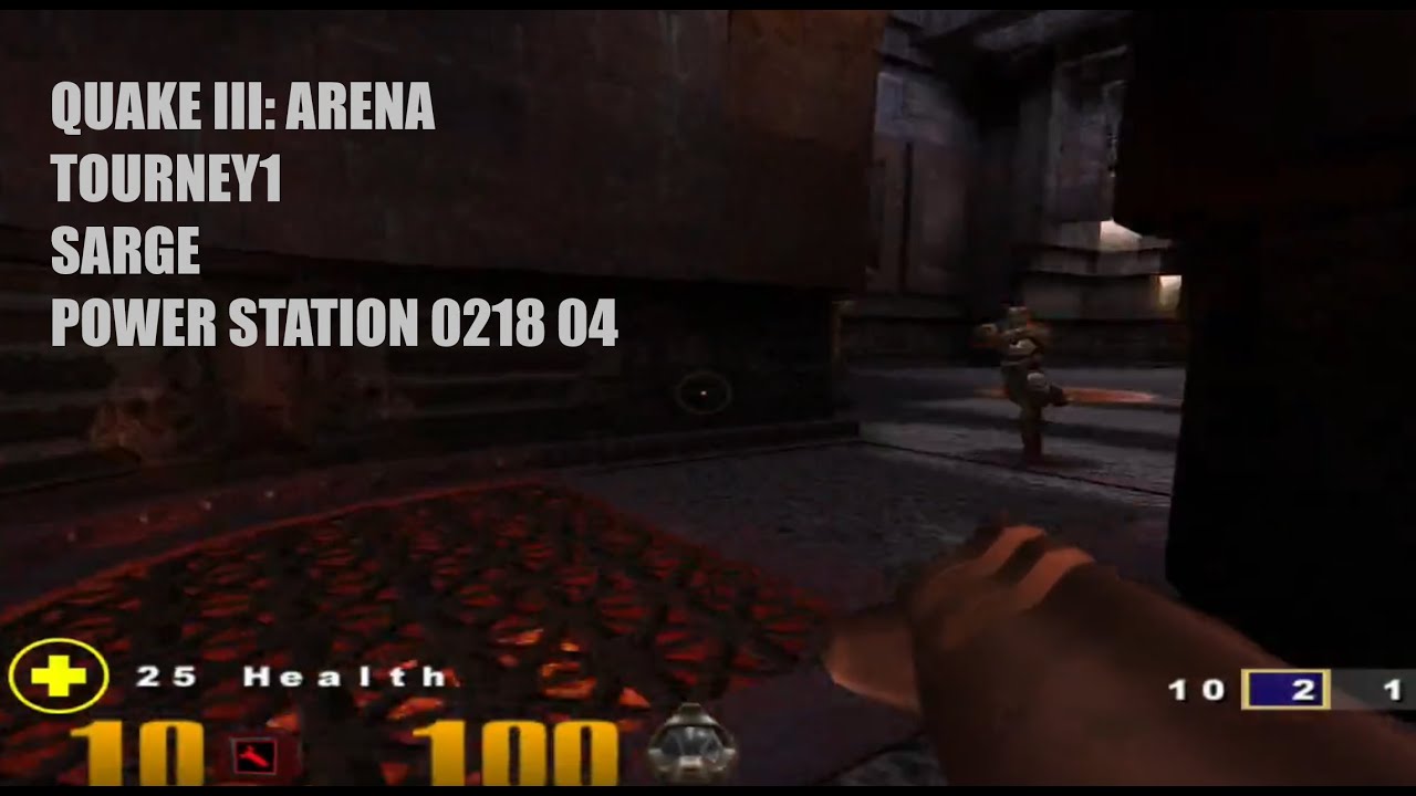 Quake III: Arena - Tourney 1 - Sarge - Power Station 0218 04 - YouTube