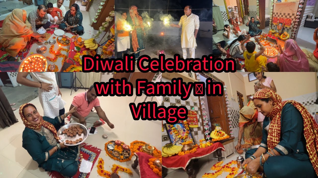 Village Diwali Celebration with Family🪔Sky Shots Patakheइस दिवाली वो ...
