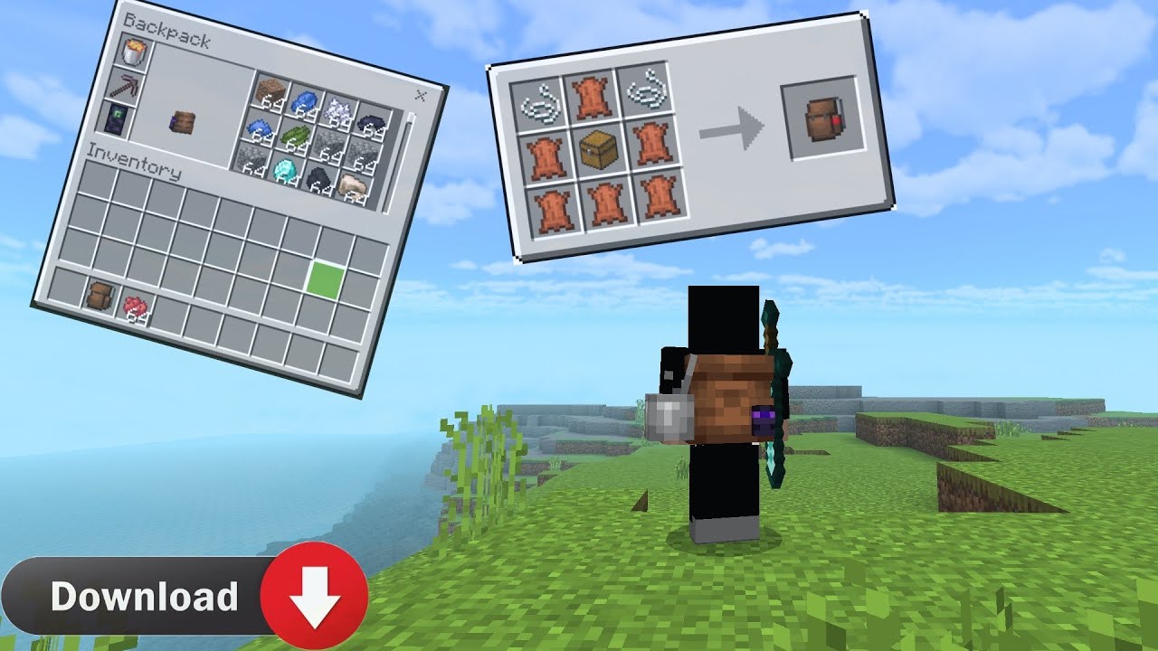 True Backpack Addon for Minecraft Pocket Edition|| 1.19.60|| Evil X ...