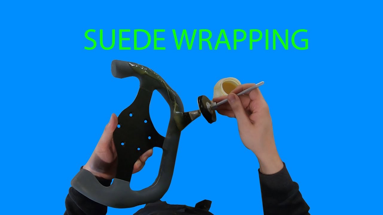 Turn R1 Suede Leather Wrapping DIY - YouTube