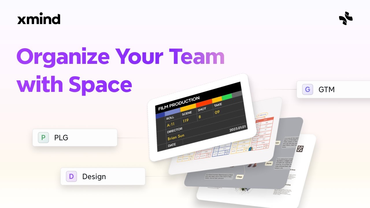 Organize Team Work Better with Xmind Spaces | Feature Tutorial - YouTube