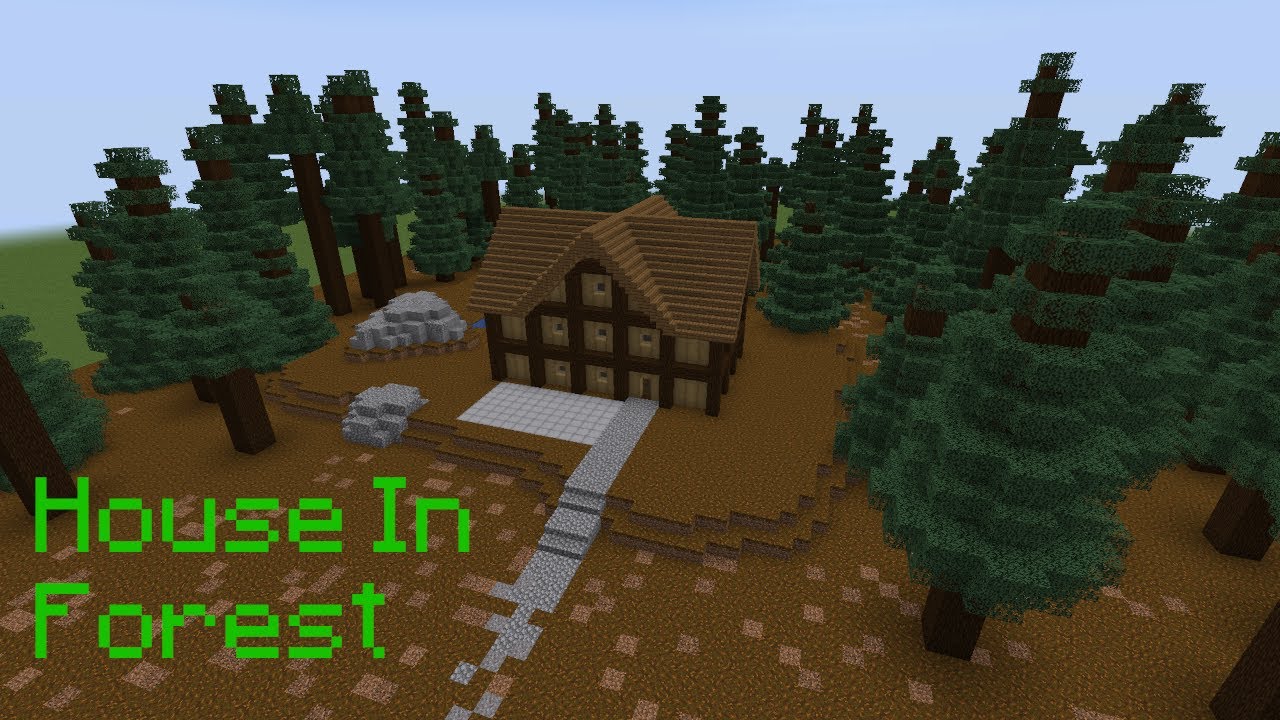 Forest House Building Timelapse | Minecraft - YouTube
