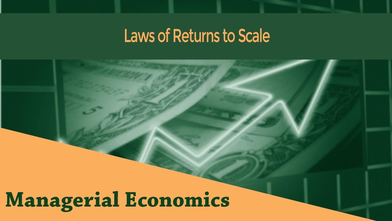Laws of Returns to Scale | Increasing Returns to Scale | Decreasing ...