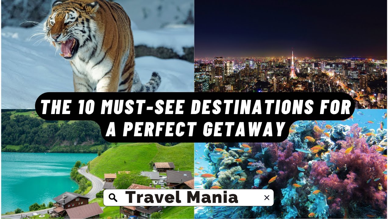 10 Of The Worlds MUST See Locations - YouTube