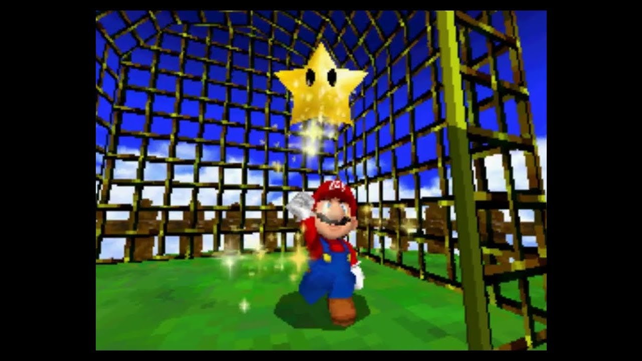 Super Mario 64 DS - Whomp's Fortress Star 4 - Red Coins On The Floating ...
