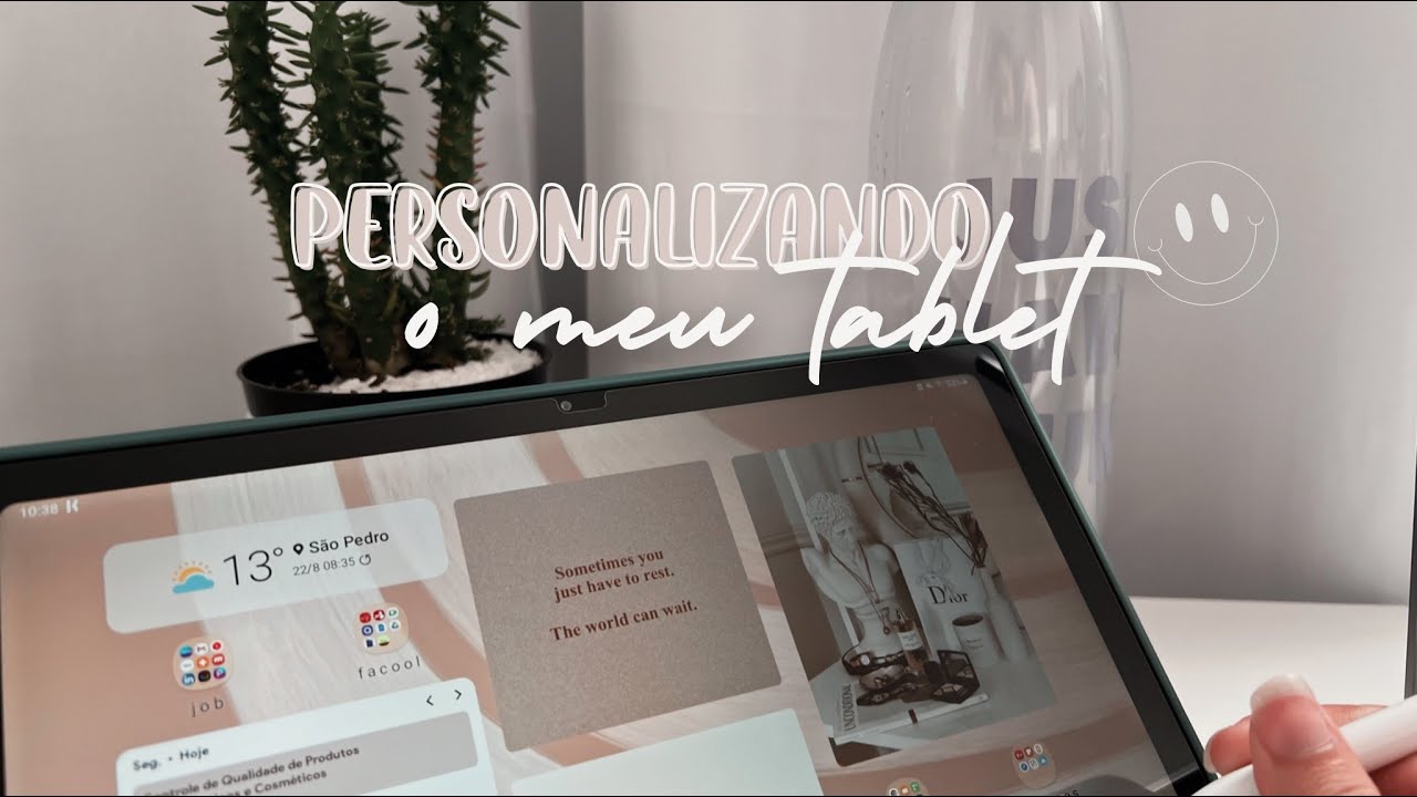 decorating my tab a7 - YouTube