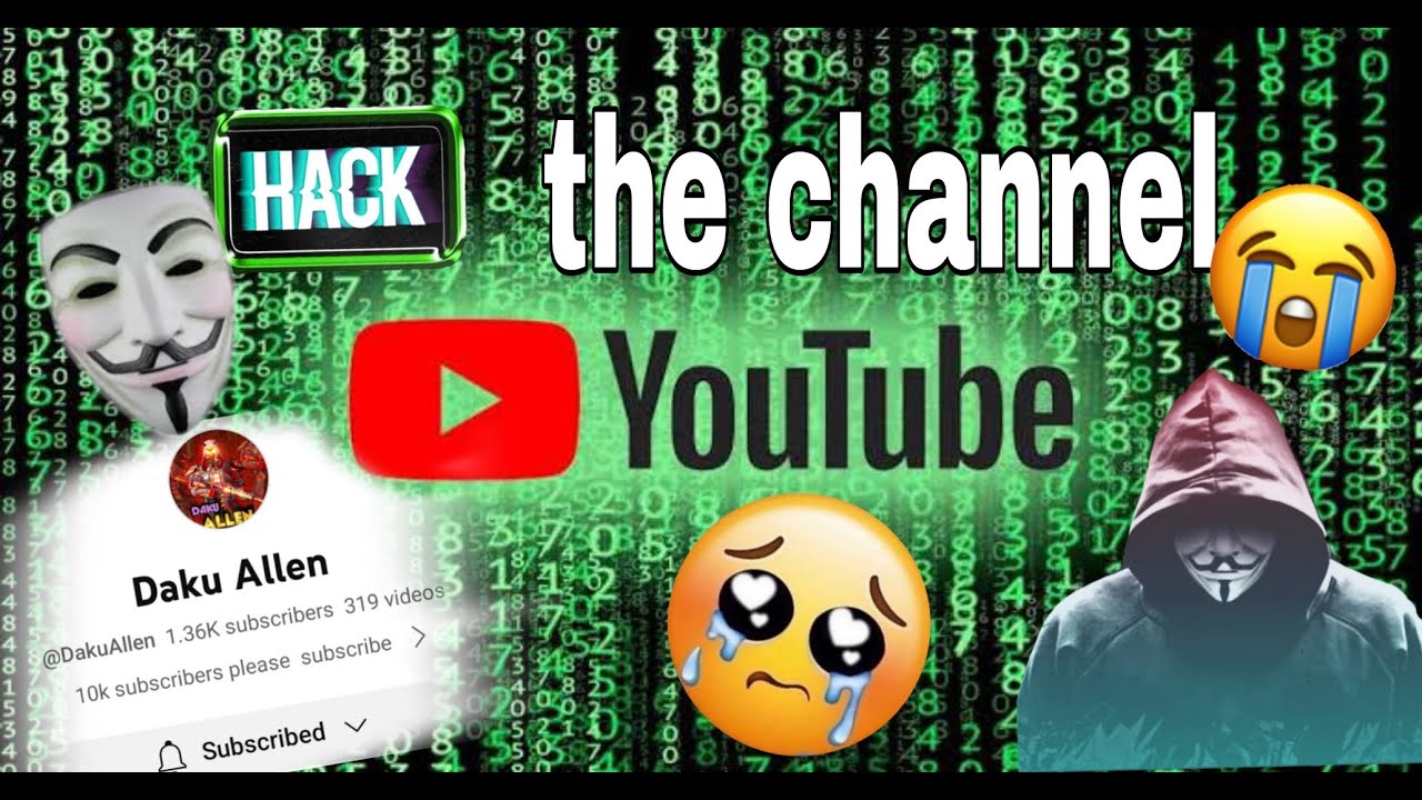 YouTube channels hack please help me and support ||DakuAllen|| #bgmi# ...