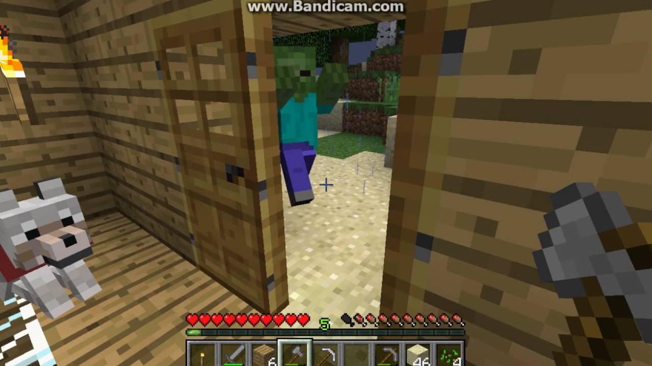 Minecraft Let's Play #6 Digging Up The Basement - YouTube