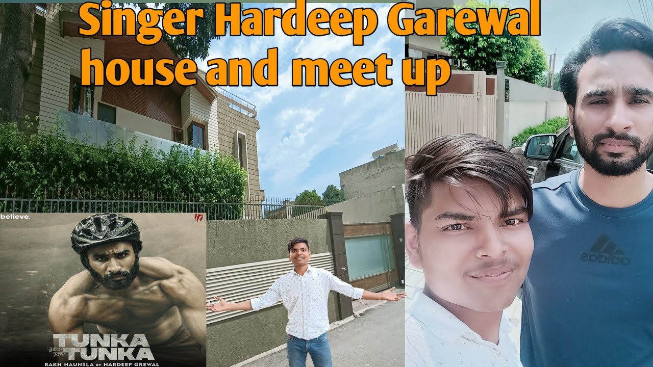 TODAY I MEET HARDEEP GREWAL 🥰😁 || AKASH VLOGS || ( PUNJABI SINGER ...