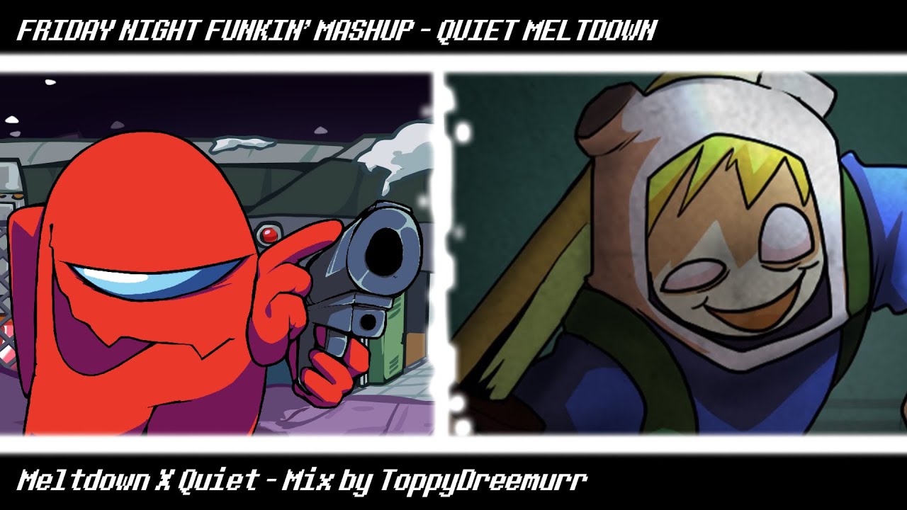 Friday Night Funkin' Mashup - Quiet Meltdown (Corrupted Finn VS Red ...