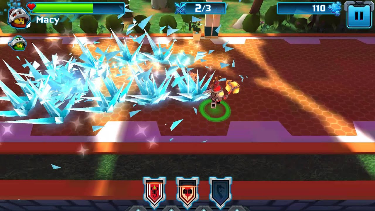 Lego Nexo Knights Merlok 2.0 App Gameplay part 2 - YouTube