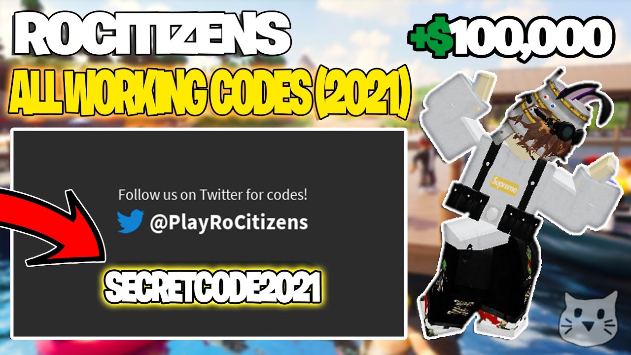 Roblox RoCitizens ALL NEW Codes 2021 (Working November 2021!) - YouTube