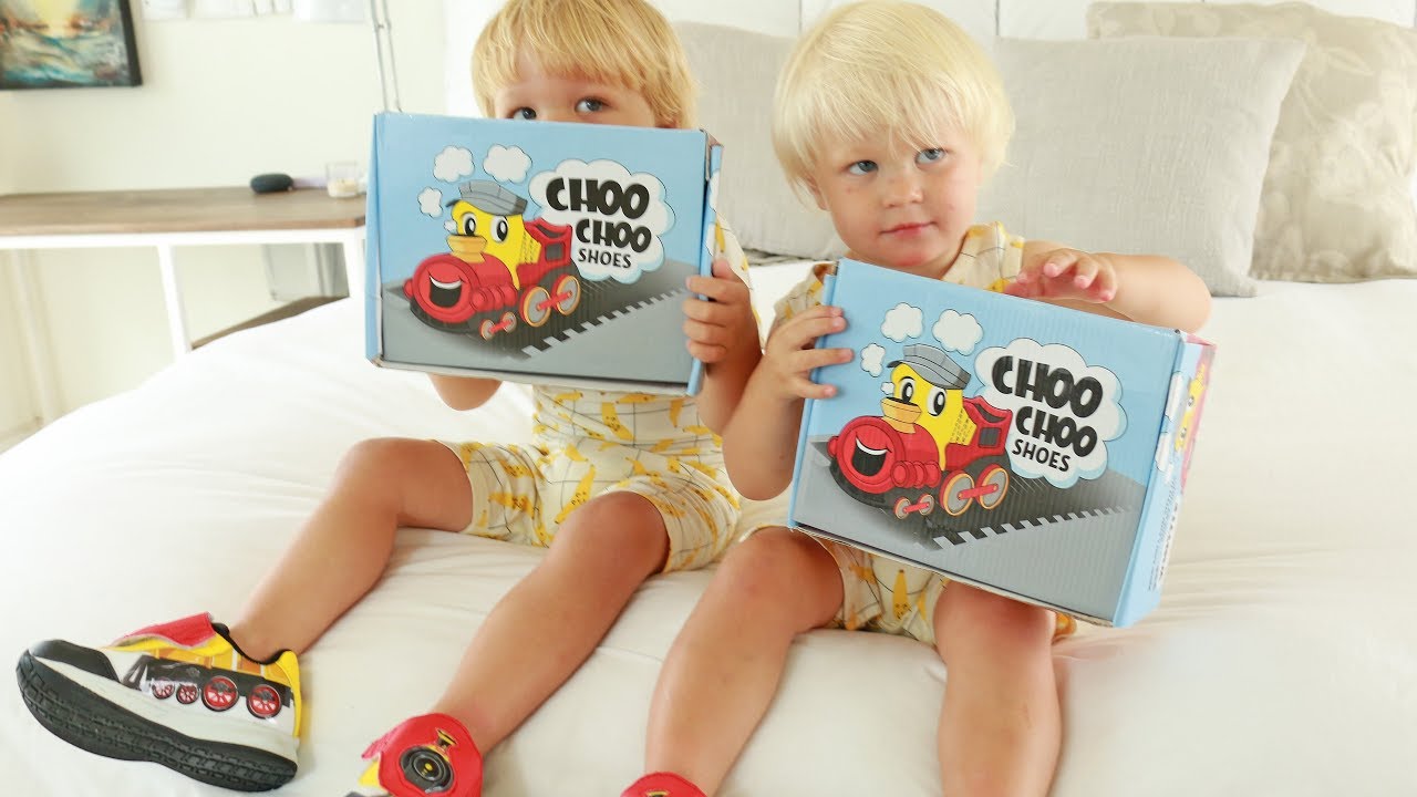CHOO CHOO SHOES 🚂 The Toy Train Shoes Kids Love! - YouTube