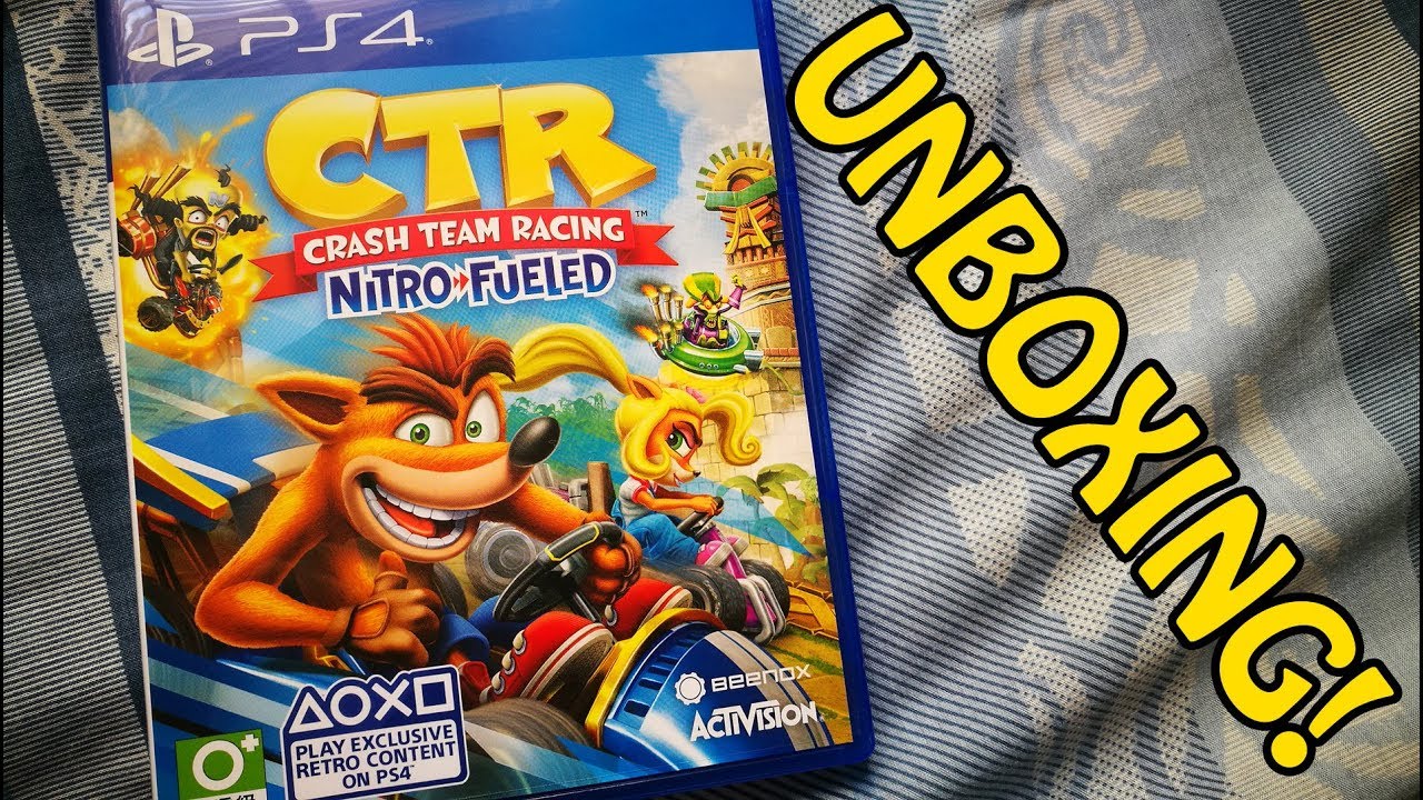 Crash Team Racing Nitro-Fueled PS4 UNBOXING! - YouTube