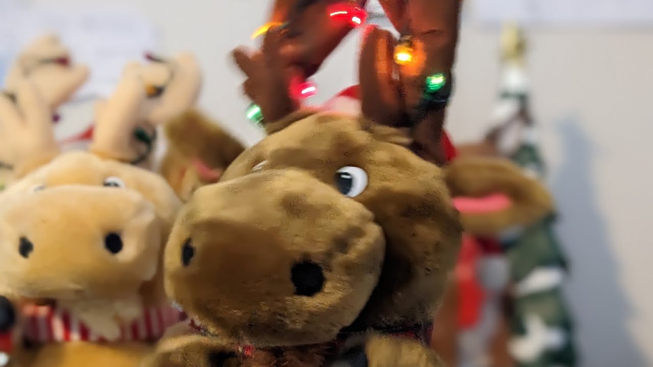 Gemmy Animated Bust-A-Moose - YouTube