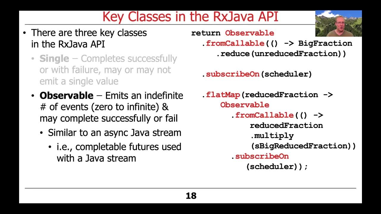 Understand Key Classes in the RxJava API - YouTube