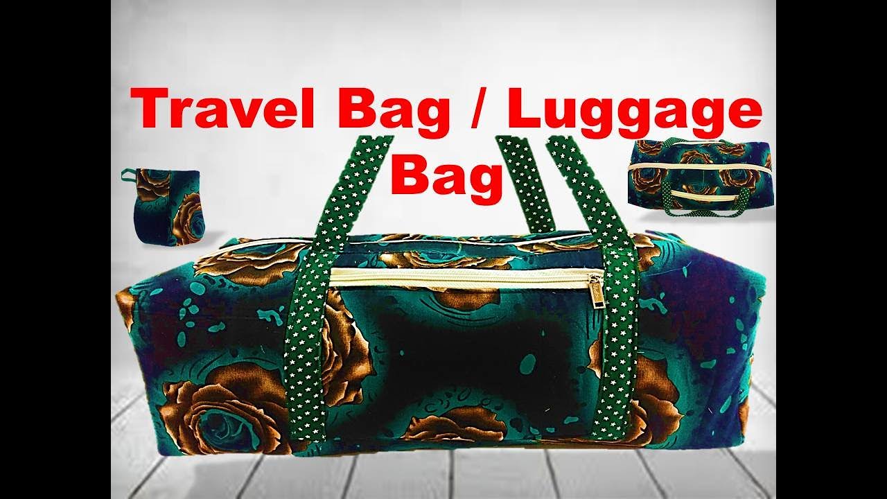 Big size Travel Bag I Luggage Bag I 3 Zipper Luggage bag I Easy ...