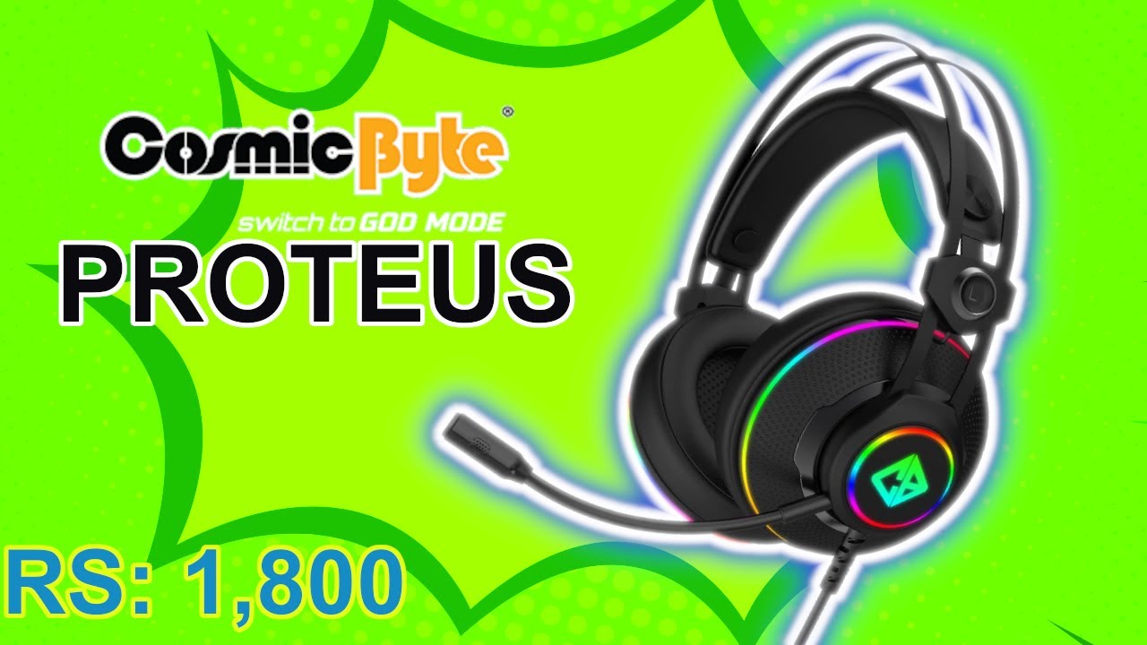 You should try this dual mode GAMING headset | PROTEUS | COSMIC BYTE ...