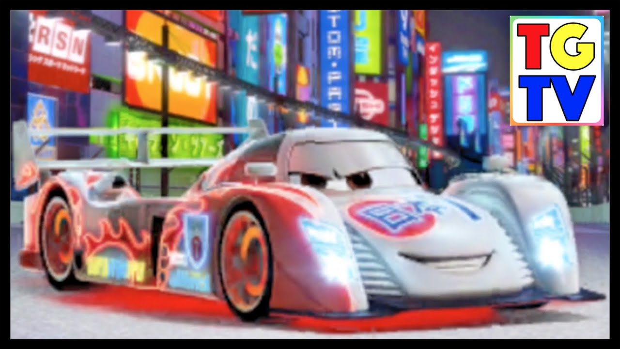 Cars: Fast as Lightning NEON RACING! Neon Shu Unlocked vs Lightning ...