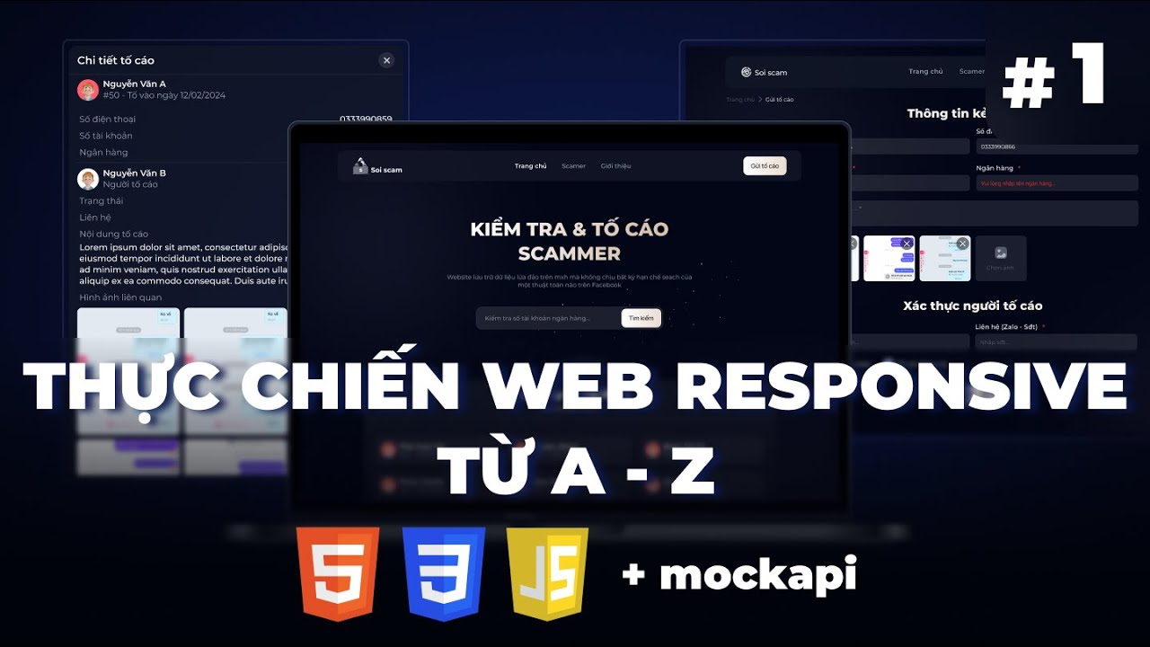 Phần 1 Giới Thiệu Dự Án Thực Chiến Xây Dựng Website Soiscam Với Html