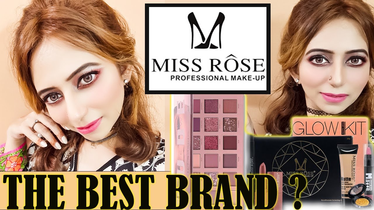 miss rose full face honest makeup review || one brand makeup tutorial ...