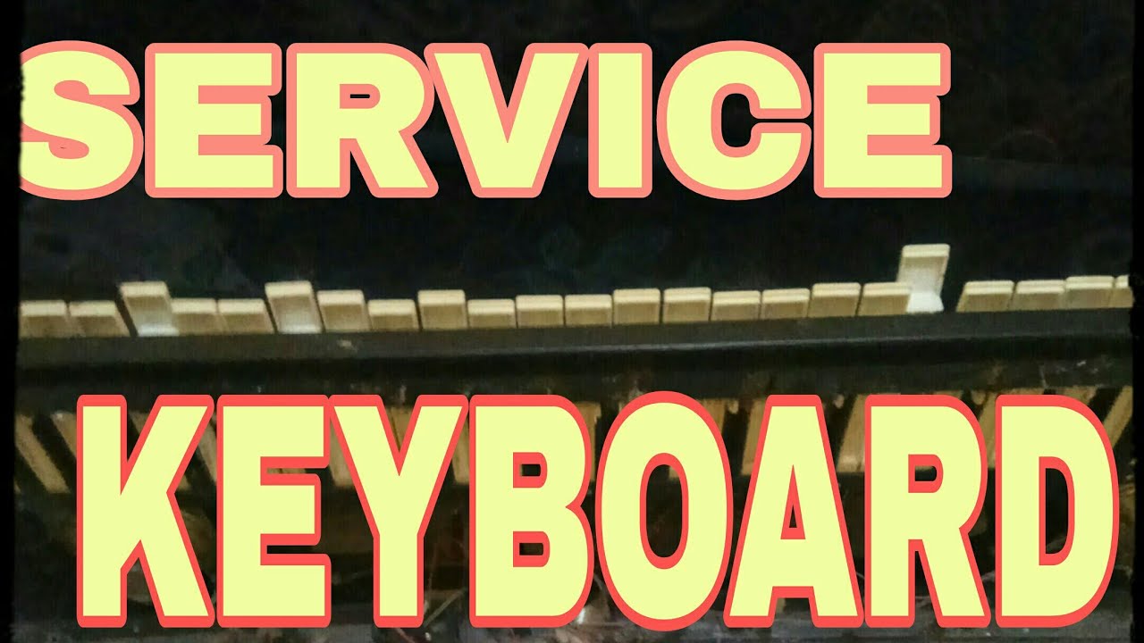 Memperbaiki Tuts Keyboard Yang Mati - Keyboard Piano MK 2063 - YouTube