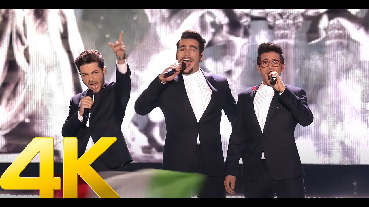 Eurovision Italy 2015 (4K) Grande Amore - Il Volo - YouTube