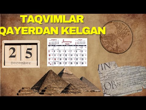 TAQVIMLAR TARIXI - KALENDARLAR. Milodiy va Hijriy taqvimning kelib chiqishi