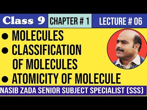 Molecule || Types of Molecules || Classification of Molecules || Basic ...