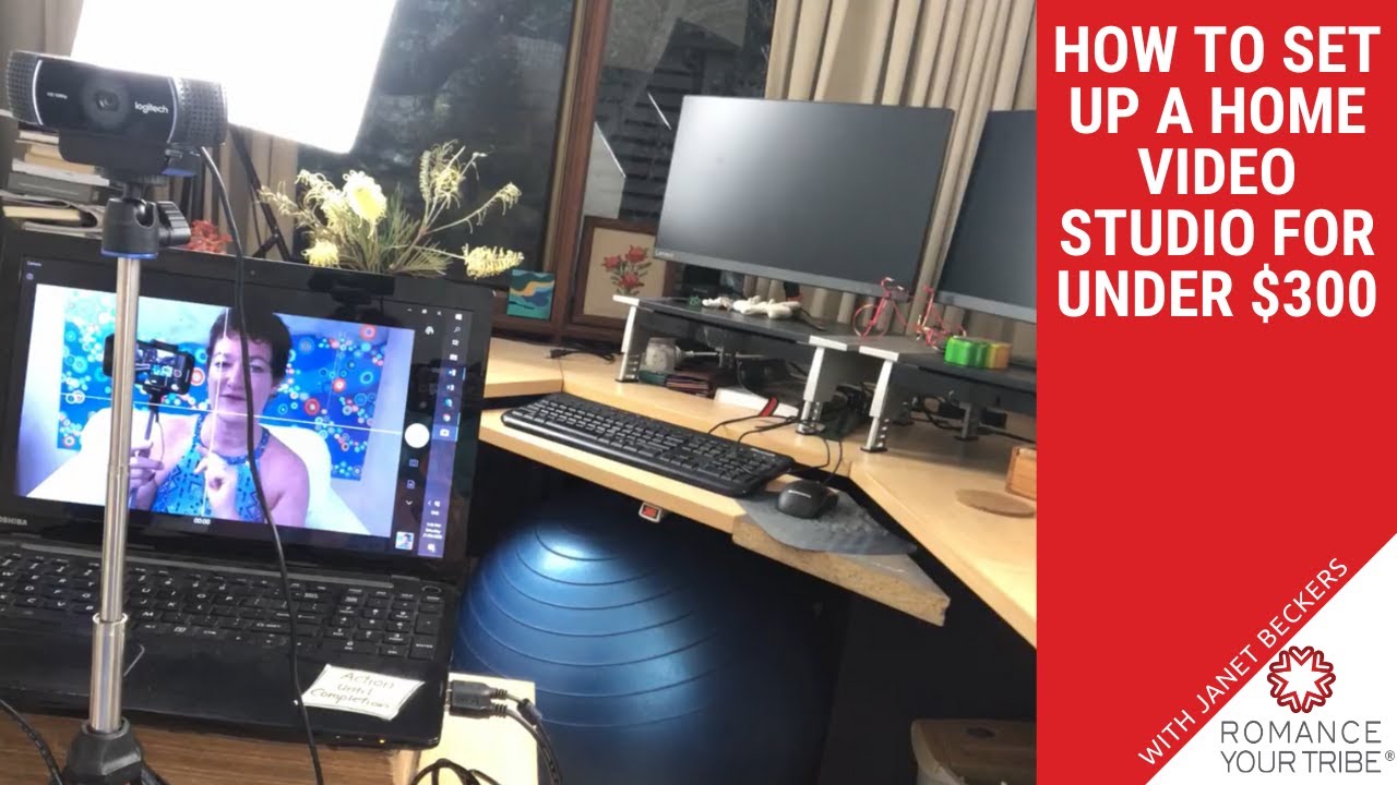 How to set up a Home Video Studio for under $300 - YouTube