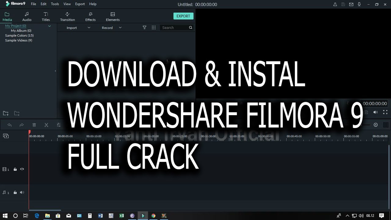 CARA DOWNLOAD DAN INSTAL Wondershare Filmora 9 0 7 4 x64 Full Crack ...