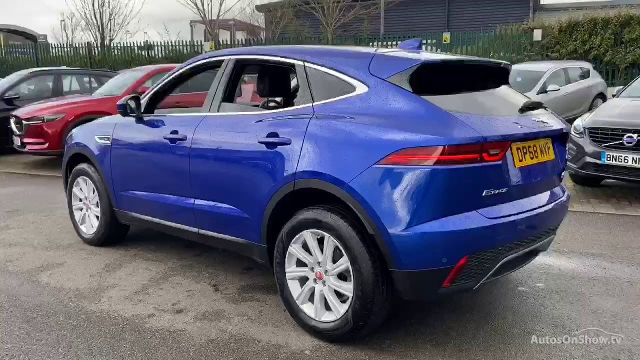 DP68MVP JAGUAR E-PACE S BLUE 2018, Cambria Northampton Motors - YouTube