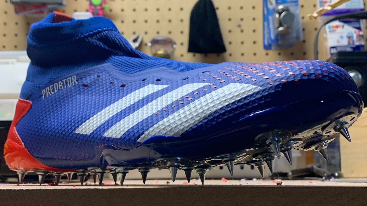 Custom Cleats | Making custom soccer cleats modified into logging ...
