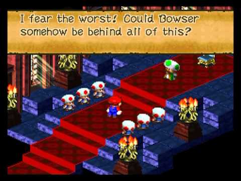 Let's Play Super Mario RPG Part 2: Town of Toads - YouTube