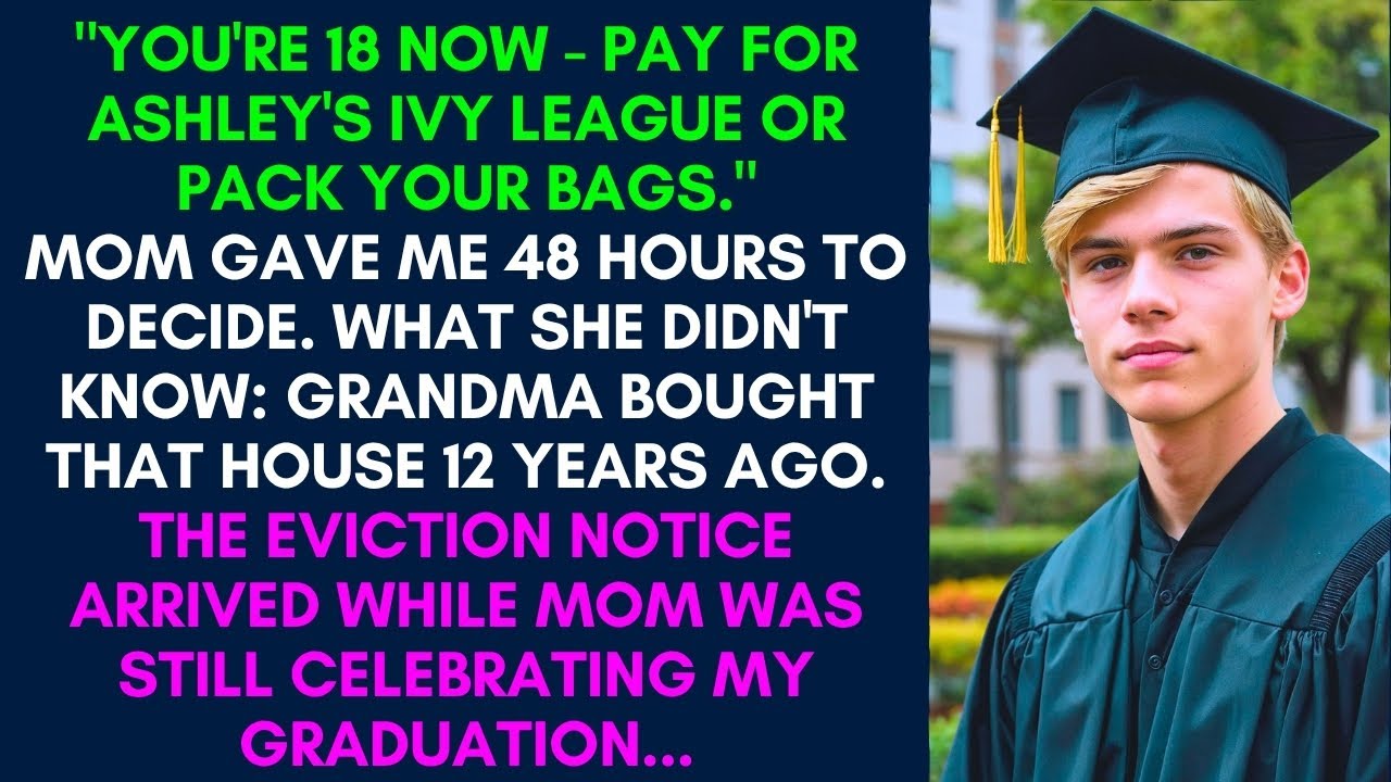"Give Us 75% of Your Income or Get Out" — Mom's Graduation Day ...