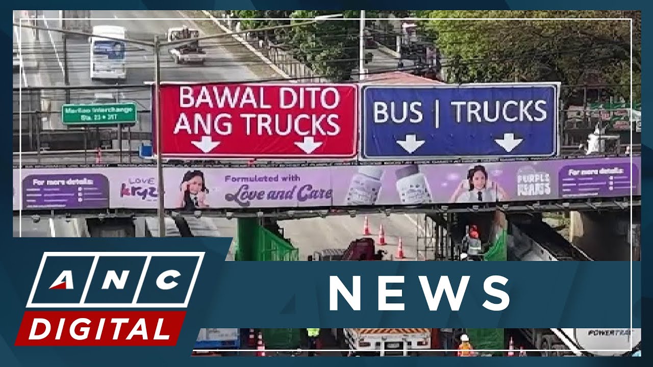 Bridge repairs along NLEX cause traffic congestion | ANC - YouTube