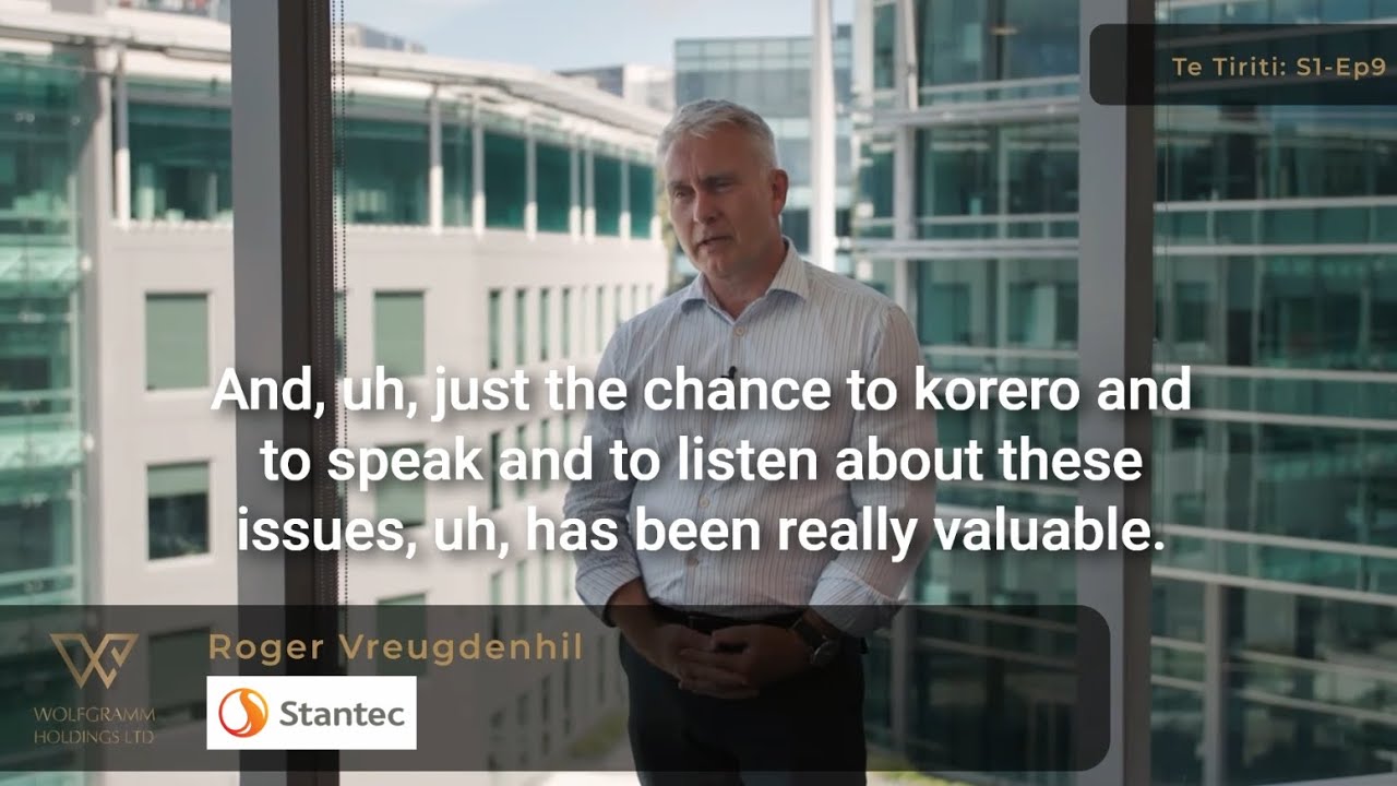 Roger V from Stantec describes his Maori Experience at Te Tiriti ...