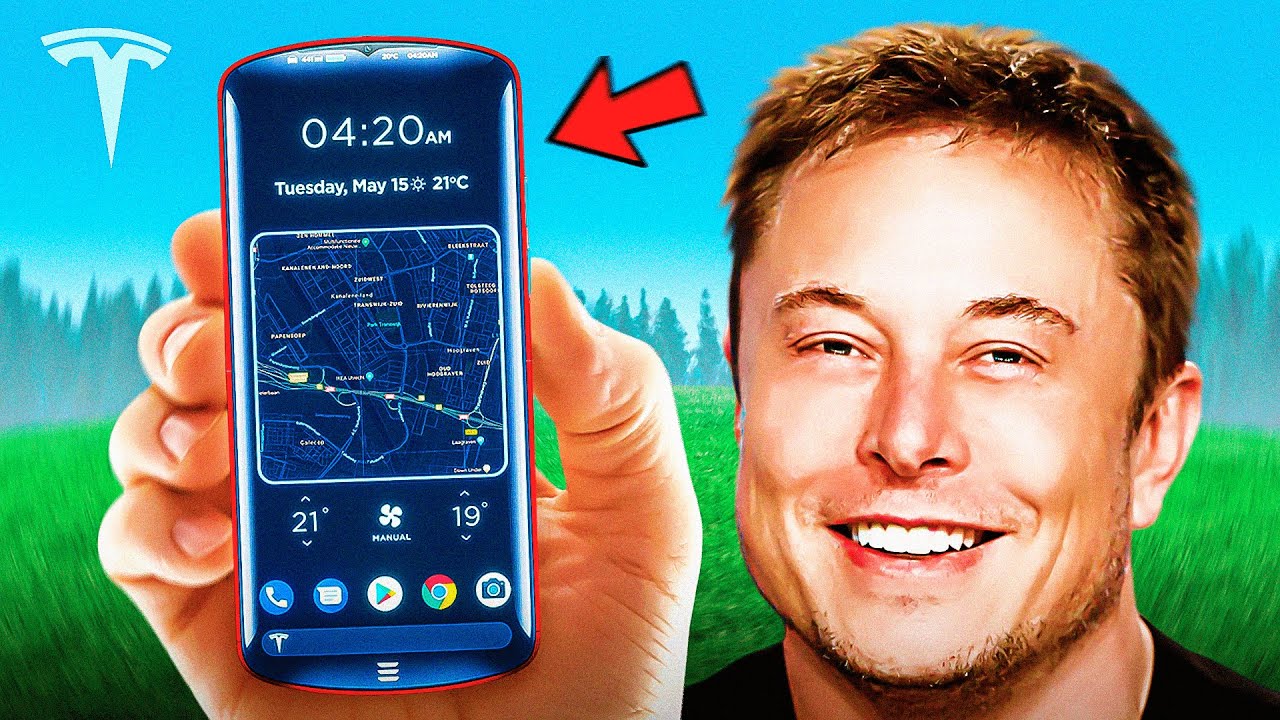 BREAKING: Elon Musk's Tesla Phone Launches Soon (Exclusive Sneak Peek ...