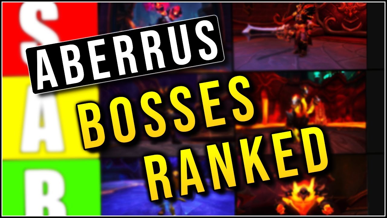 Aberrus The Shadowed Crucible Raid Boss Tier List - YouTube