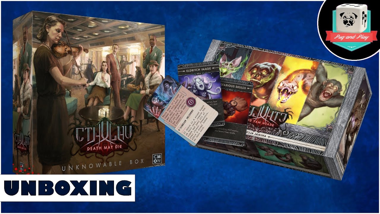 📦 Death May Die : Fear of the Unknow : Unknowable Box + Animal Allies ...